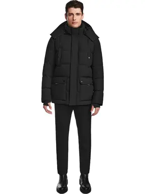 Rudsak Quilted Down Parka - Black