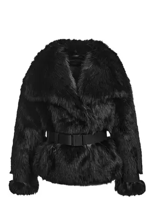 Rudsak Chloe Faux Fur Jacket - Black