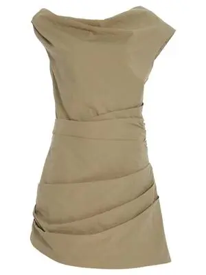PARIS GEORGIA Remmy Cotton-Blend Mini Dress