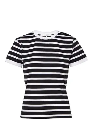 FRAME FRAME Striped Cotton Jersey T-Shirt Multicoloured