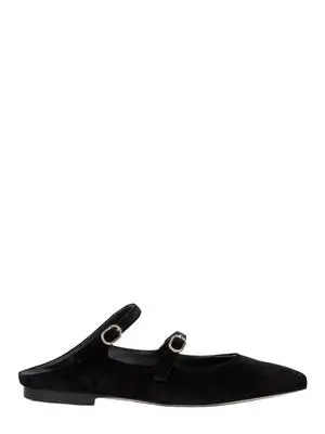 AMATO DANIELE Velvet Loafers - Black