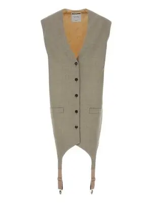 Moschino Moschino Oversize Vest Multicoloured