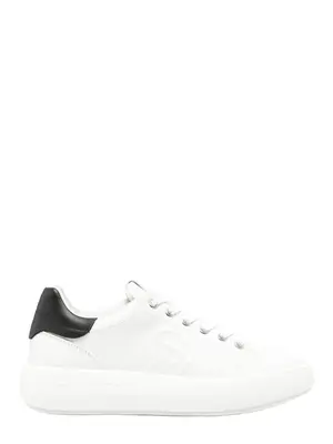 STUART WEITZMAN Leather Sneakers - White