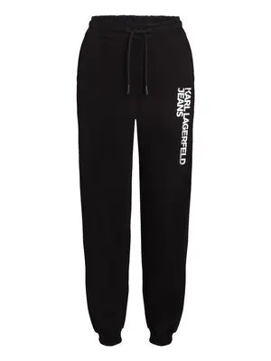 Karl Lagerfeld Logo-print Track Pants - Black