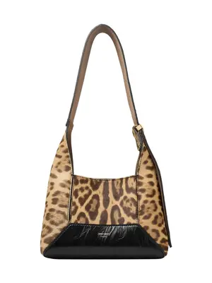 JIMMY CHOO Small Diamond Shoulder Bag - Neutrals