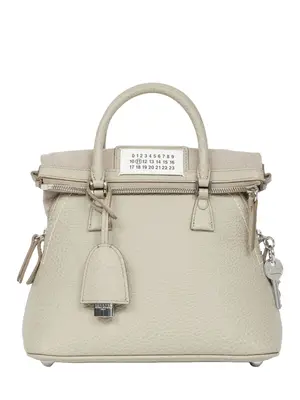 MAISON MARGIELA 5ac Classique Mini Tote - Neutrals