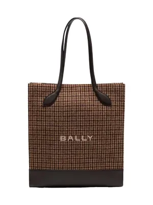 Bally Bar Tote Bag - Brown