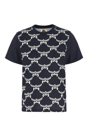 Mcm Logo-print T-shirt - Blue