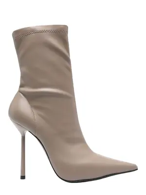 LE SILLA 120mm Bella Ankle Boots - Brown