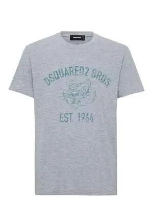 Dsquared2 Logo-print T-shirt Grey