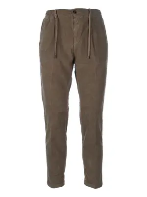 CRUNA Drawstring Waistband Trousers - Brown