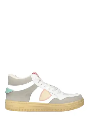 ACBC X PHILIPPE MODEL Leather Sneakers - White