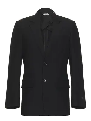 Burberry Single-breasted Jacket - Black
