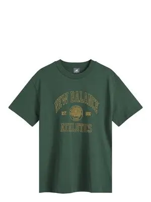 NEW BALANCE Varsity Oversized T-shirt - Nightwatch Green