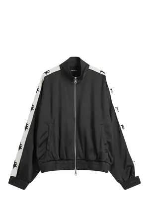 COLE BUXTON Two Star Track Jacket - Black