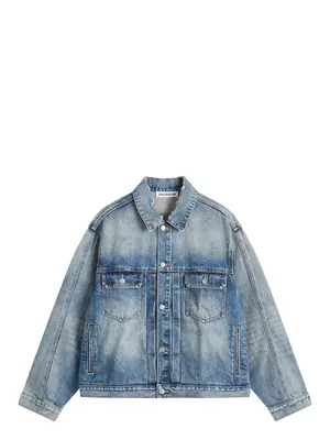 COLE BUXTON Type Ii Denim Jacket - Blue