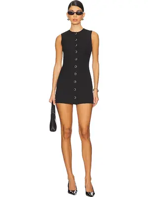 SNDYS X Emiliana Mini Dress - Black