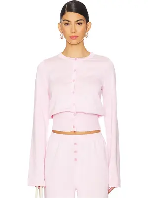 SNDYS Button Up August Top - Pink