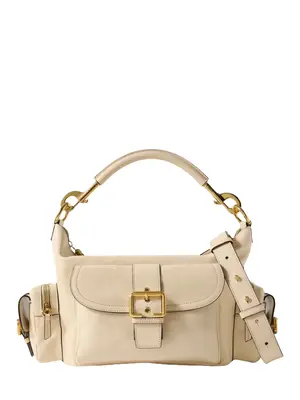 Chloé Camera Leather Shoulder Bag - Neutrals