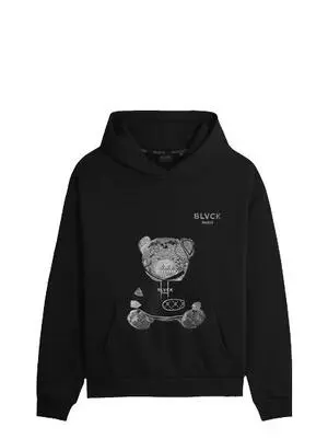 BLVCK PARIS Blvck Paris Evil Twin Teddy Bear Hoodie