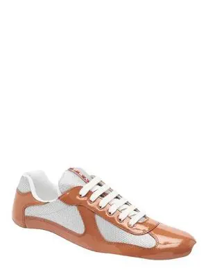 Prada Prada America's Cup Sneaker Nespola/argento