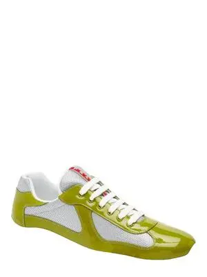 Prada Prada America's Cup Sneaker Prato/argento