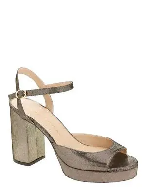 STUART WEITZMAN Stuart Weitzman Dayna II Platform Sandal Platino