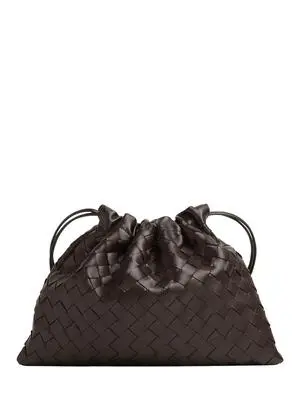 BOTTEGA VENETA Bottega Veneta Medium Intrecciato Leather Shoulder Bag