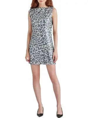 Steve Madden Elenora Sequin Mini Dress - Black Multi