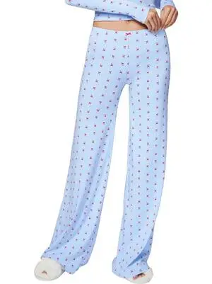 FLORENCE BY MILLS Florence By Mills Rib Print Pants Windsurfer Ribbon