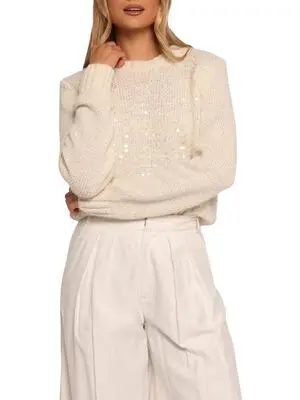 PETAL & PUP Petal & Pup Medora Sequin Sweater