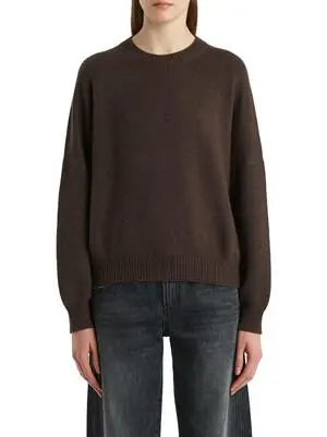 Khaite Khaite Marguax Cashmere Sweater Coffee