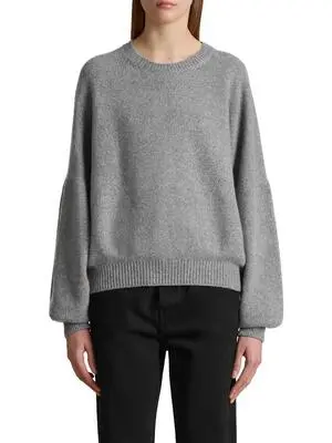 Khaite Khaite Marguax Cashmere Sweater Fog