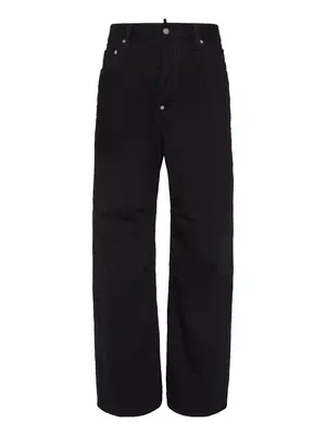 Dsquared2 Eros Wide Leg Jeans - Black