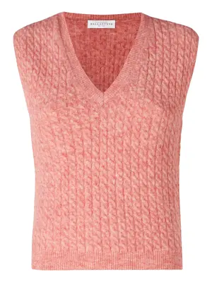 BALLANTYNE Cable-Knit Vest