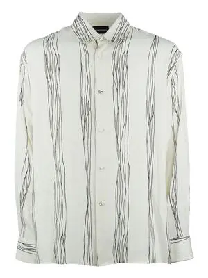 EMPORIO ARMANI Stripe-print Shirt