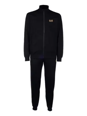Emporio Armani Logo-print Tracksuit - Black