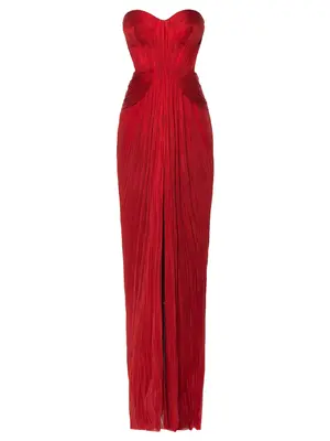 MARIA LUCIA HOHAN Caly Gown - Red