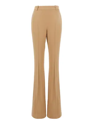 Ermanno Scervino Pressed-crease Wide Trousers - Neutrals
