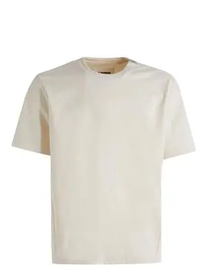 JIL SANDER Short Sleeve T-shirt - Neutrals