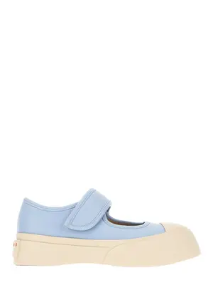 Marni Mary Jane Ballerina Shoes - Blue