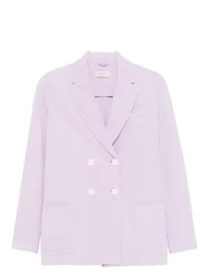 CIRCOLO 1901 Double-breasted Blazer - Purple