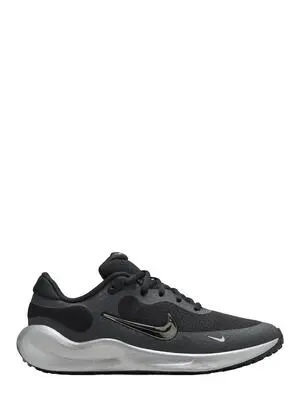 Nike Revolution 7 Se Metallic Silver Sneakers - Black/anthracite/smoke Grey