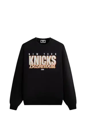 Kith X New York Knicks Nelson Crewneck Sweatshirt - Black