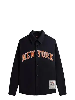 Kith X New York Knicks Felted Jersey Apollo Shirt - Nocturnal