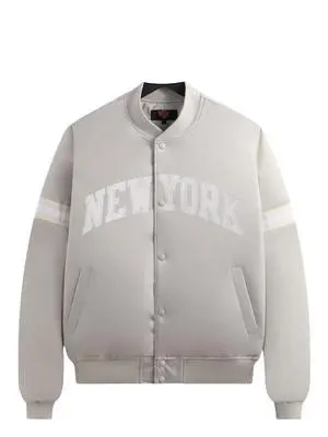 Kith X New York Knicks Empire Satin Bomber Jacket - Wake
