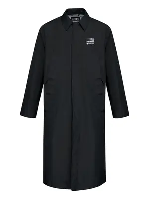 MM6 MAISON MARGIELA X SALOMON Gore-tex Trench Coat - Black