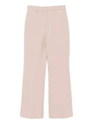 CIRCOLO 1901 Fleece Flared Trousers - Neutrals