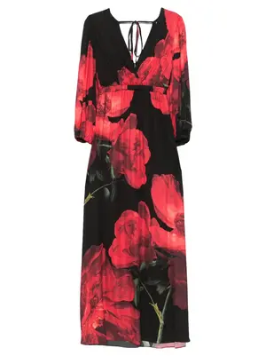 Alice + Olivia Clarissa Maxi Dress - Red