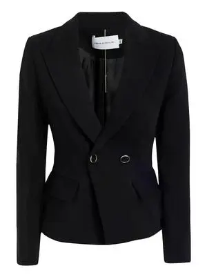 SIMONA CORSELLINI Double-breasted Blazer - Black